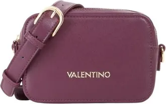 Valentino sac &agrave; &eacute;paule bandouli&egrave;re Zero Re Camera Bag Prugna framboise