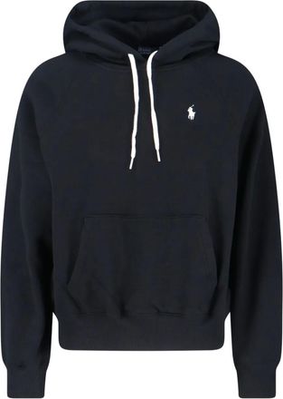 Polo Ralph Lauren hoodie à motif Polo Pony brodé - Noir