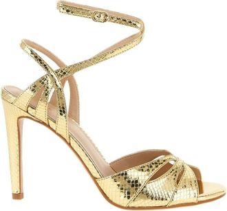 Twinset Femme, Chaussures, Jaune, Taille: 38 EU Sandales &agrave; Talons Hauts