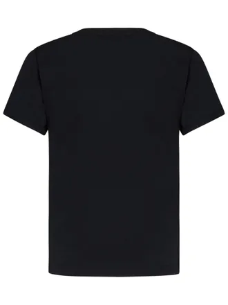 Coperni Womens T-Shirt Logo Print Black Cotton T-Shirts & Jerseys