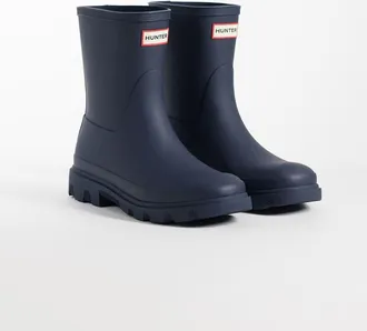 Hunter bottes de pluie courtes unisexes Downpour bleu marine