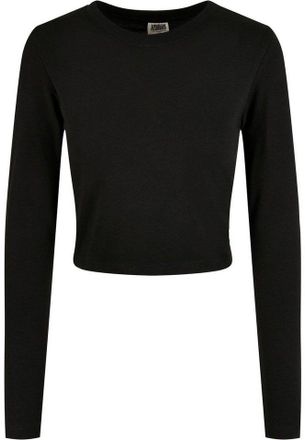 Urban Classics Langarmshirt Urban Classics Damen Ladies Organic Cropped Longsleeve (1-tlg)