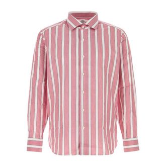 Junya Watanabe Besticktes Poplin-Hemd - - Shirts - Herren - Mehrfarbig - M