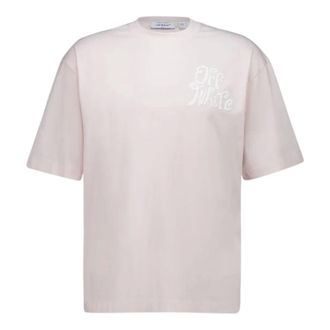 Off-white Homme, Tops, Rose, Taille: L T-shirt Logo