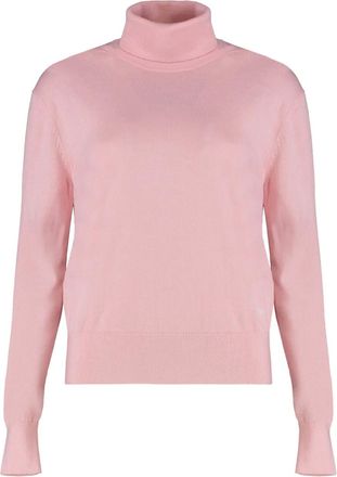 Calvin Klein Langärmeliger Rollkragenpullover - Rosa