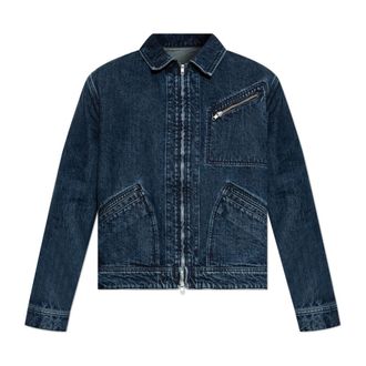 Kenzo Homme, Vestes, Bleu, Taille: XL Signature Utility Jacket