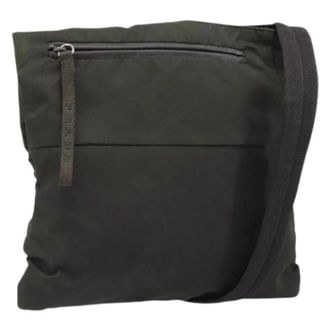 Prada Pre-owned Vintage Nylon Schultertasche - - Pre-owned - Damen - Gr&uuml;n - ONE SIZE