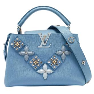 Louis Vuitton Pre-owned Cuir sacs-main - Femme - Pre-owned - Bleu - Taille: ONE Size