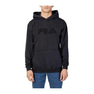 Fila Embroidered Logo Hoodie - - Sweatshirts & Hoodies - Herren - Blau - XL