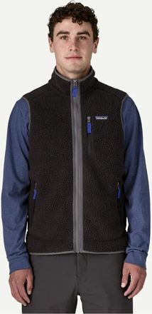 Patagonia Homme, Vestes, Noir, Taille: L Retro Pile Fleece Vest