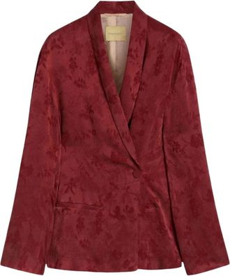Momoni Femme, Vestes, Rouge, Taille: 40 FR Robes