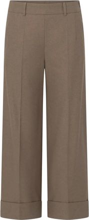 Windsor Femme, Pantalons, Brun, Taille: 40 FR Dhe700 10100564