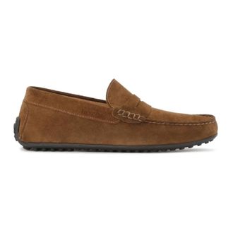 Kazar Braune Wildledermokassins auf einer bequemen Sohle.Dieses Produkt f&auml;llt gro&szlig; aus. - - Shoes - Herren - Braun - 40 EU