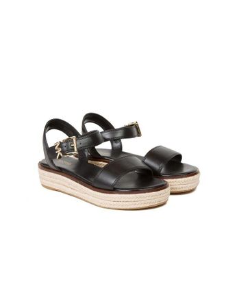 Michael Kors Platform Espadrille Flat - Black