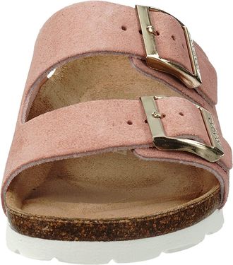 Rohde ALBA Damen, Frauen, Pantoletten, Slipper,Slides,Sandalen,Sommerschuhe,Freizeitschuhe,Sommerschuhe,sommerclogs,Sandalen,Rose,40 EU