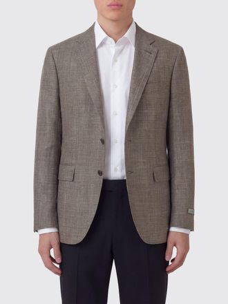 Canali Veste Homme couleur Marron