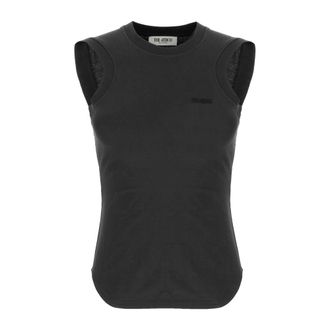 The Attico Femme, Tops, Noir, Taille: 38 FR Reese Tank Top