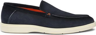 Santoni Loafer - Botanist Moccasin - Gr. UK_8_5 - in Wei&szlig; - f&uuml;r Damen