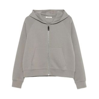 Max Mara Zip-through Sweatshirt - - Sweatshirts & Hoodies - Damen - Grau - S