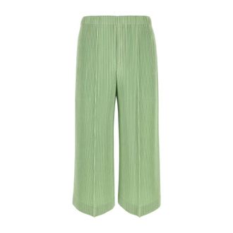 Issey Miyake Wide Hosen - - Trousers - Herren - Gr&uuml;n - M