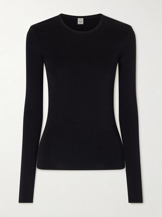 Toteme Haut En Coton Biologique - Noir