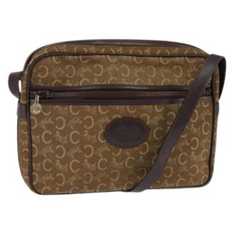 Celine Sac bandouli&egrave;re vintage Pre-owned - Femme - Pre-owned - Brun - Taille: ONE Size
