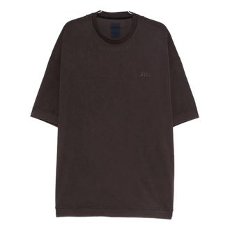 Juun.J Wein T-Shirt f&uuml;r einen stilvollen Look - - Tops - Herren - Braun - S
