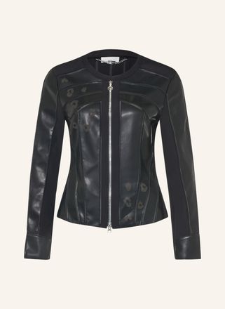 Sportalm Jacke In Lederoptik schwarz