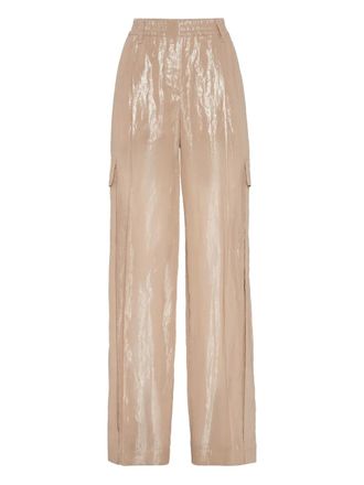 Brunello Cucinelli Explorer Track Hose - Nude