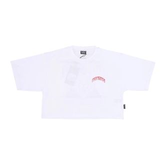 PROPAGANDA Triangle Bengal Crop Top T-Shirt - - Tops - Damen - Wei&szlig; - XS