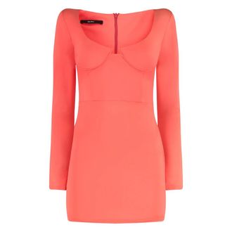Alex Perry Mini-Kleid aus technischem Gewebe - - Dresses - Damen - Rot - S