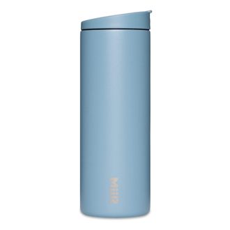 MiiR Flip Traveler Doppelwandig vakuumisoliert mit auslaufsicherem Klappdeckel, BPA-freie Edelstahl-Konstruktion, isolierter Becher f&uuml;r hei&szlig;e oder kalte Ge