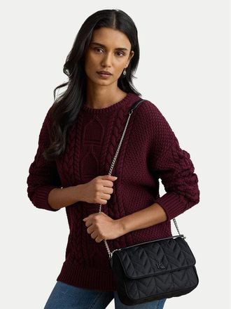 Lauren Ralph Lauren Handtasche 431P04319003 Schwarz