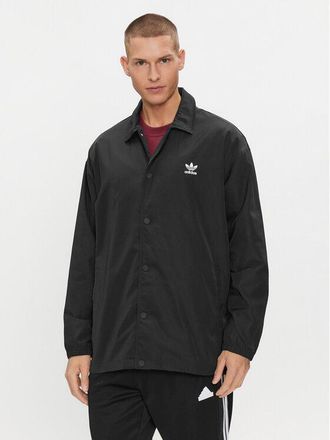 adidas &Uuml;bergangsjacke Coach IA6371 Schwarz Regular Fit