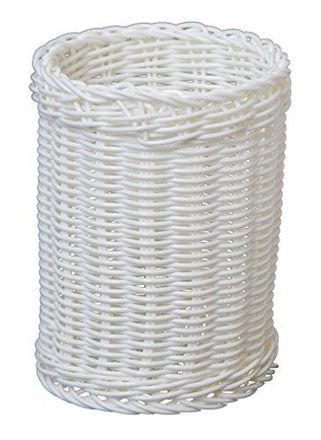 Excelsa Excèlsa Korb, geflochten, 11,5 x 15 cm, Weiß, 6 Stück