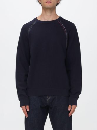Paul Smith Pull &agrave; col rond et coupe d&eacute;contract&eacute;e en coton biologique avec &eacute;paules tombantes