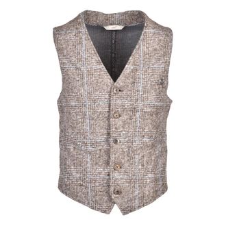 Bob Homme, Vestes, Brun, Taille: S Gilet