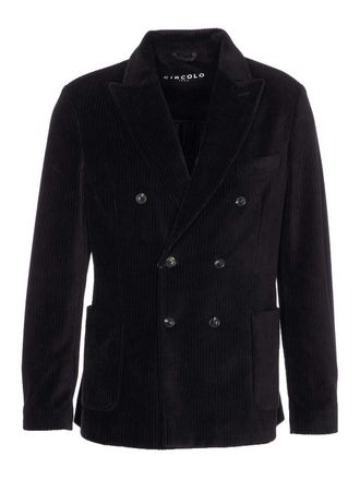 Circolo 1901 Blouson En Cuir - Noir