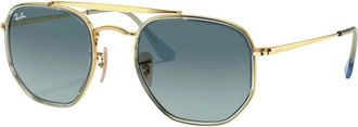 Ray-Ban unisex, Accessoires, Jaune, Taille: 52 MM The Marshal II Rb3648M