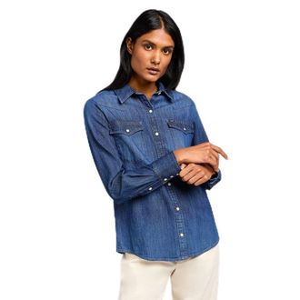 Lee Womens Regular Western Shirt, Through The Woods, X-Large