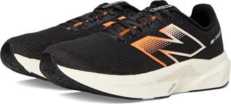 New Balance Homme FuelCell Propel V5 Chaussure de Course, Noir/Mangue Chaude/Ciment Noir, 42.5 EU