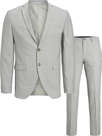 Jack & Jones Mens Jprsolaris Suit Noos Anzug, Celadon Green/Fit:SUPER Slim, 48
