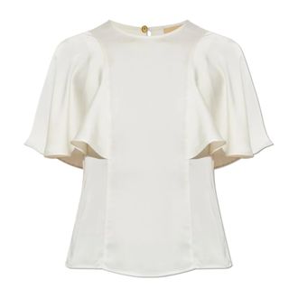 Michael Kors Damen, Blusen & Hemden, Beige, XLGr&ouml;&szlig;e