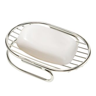 Generico Seifenschale aus Edelstahl: Langlebiges Tablett f&uuml;r Stangenhalter, einfaches Entw&auml;sserungsdesign, elegante Aufbewahrung f&uuml;r die Arbeitsplatte im Badez