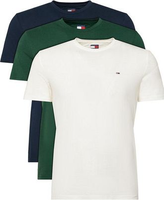 Tommy Jeans T-Shirt-Set DM0DM21579 Bunt Regular Fit