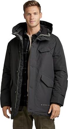 G-Star G-Star Homme Parka Vodan Padded Hooded, Noir (dk black D22713-A281-6484), XL
