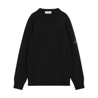 Stone Island Reverse Stitch Knit - - Knitwear - Herren - Schwarzk - M
