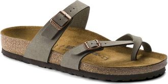 Birkenstock Damen Mayari Stone, Birkibuc Flip Flops, 43 EU