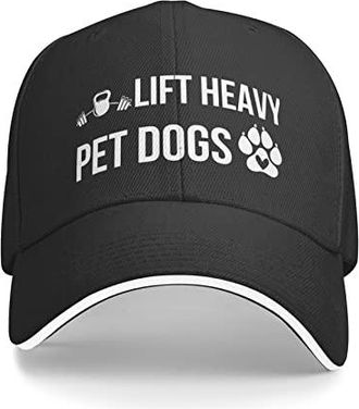 Generic Casquette Trucker Soulever des Charges Lourdes, Transporter des Chiens De Compagnie S&eacute;chage Rapide Pare-Soleil Casquette Unisexe Visiere pour Cyclisme