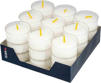 Rudolphs Schatzkiste Zubeh&ouml;r Pyramidenteelichter 27 St&uuml;ck BxHxT 3,5x2x3,5cm NEU Kerze Wachskerze Windlicht Teelicht